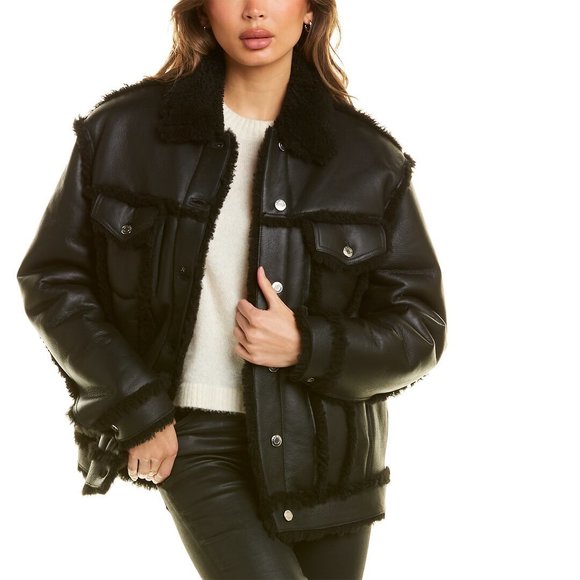 IRO | Jackets & Coats | Iro Kwood Leather Jacket | Poshmark